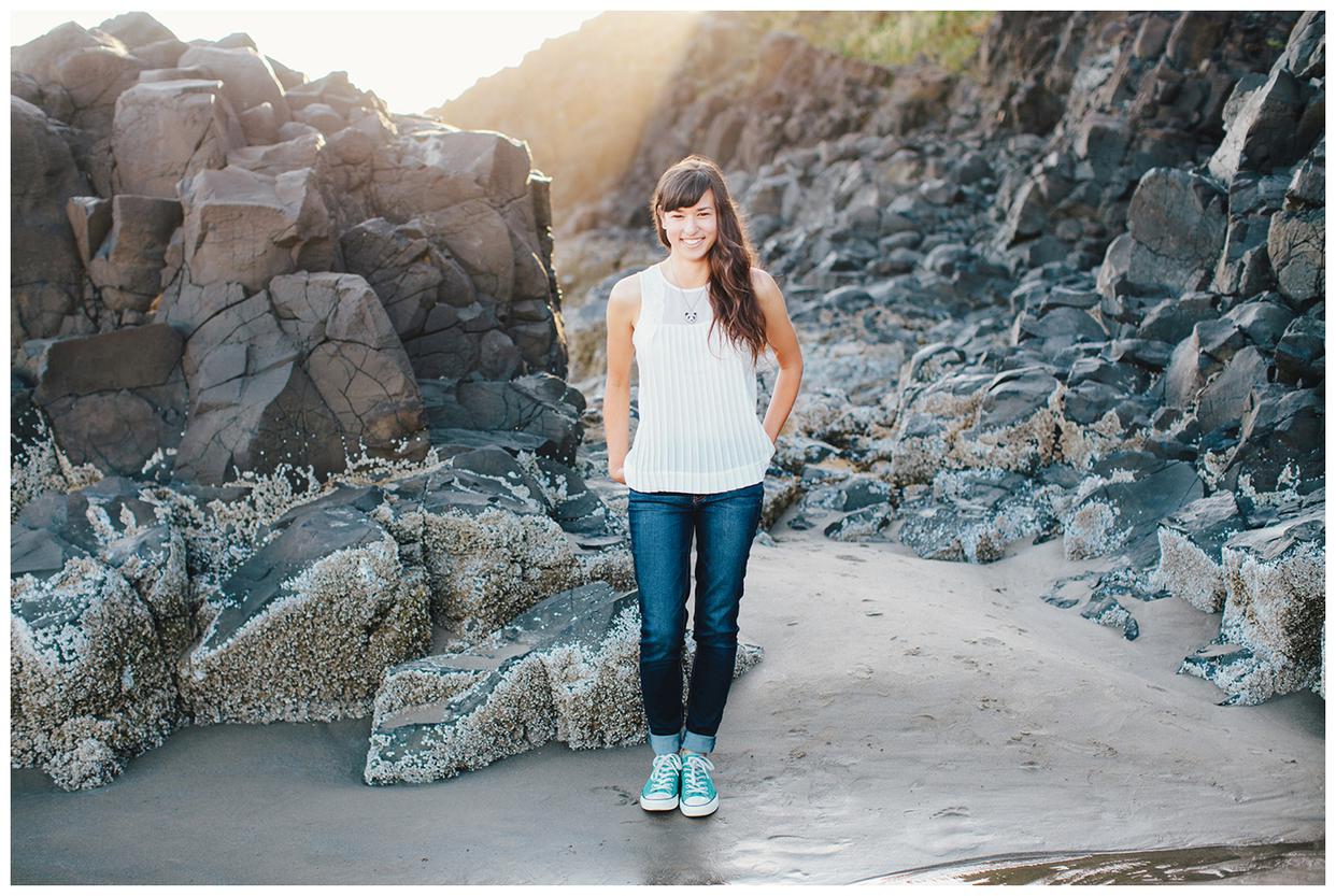 Lexie | Cannon Beach Senior Pictures · Katy Weaver Photography