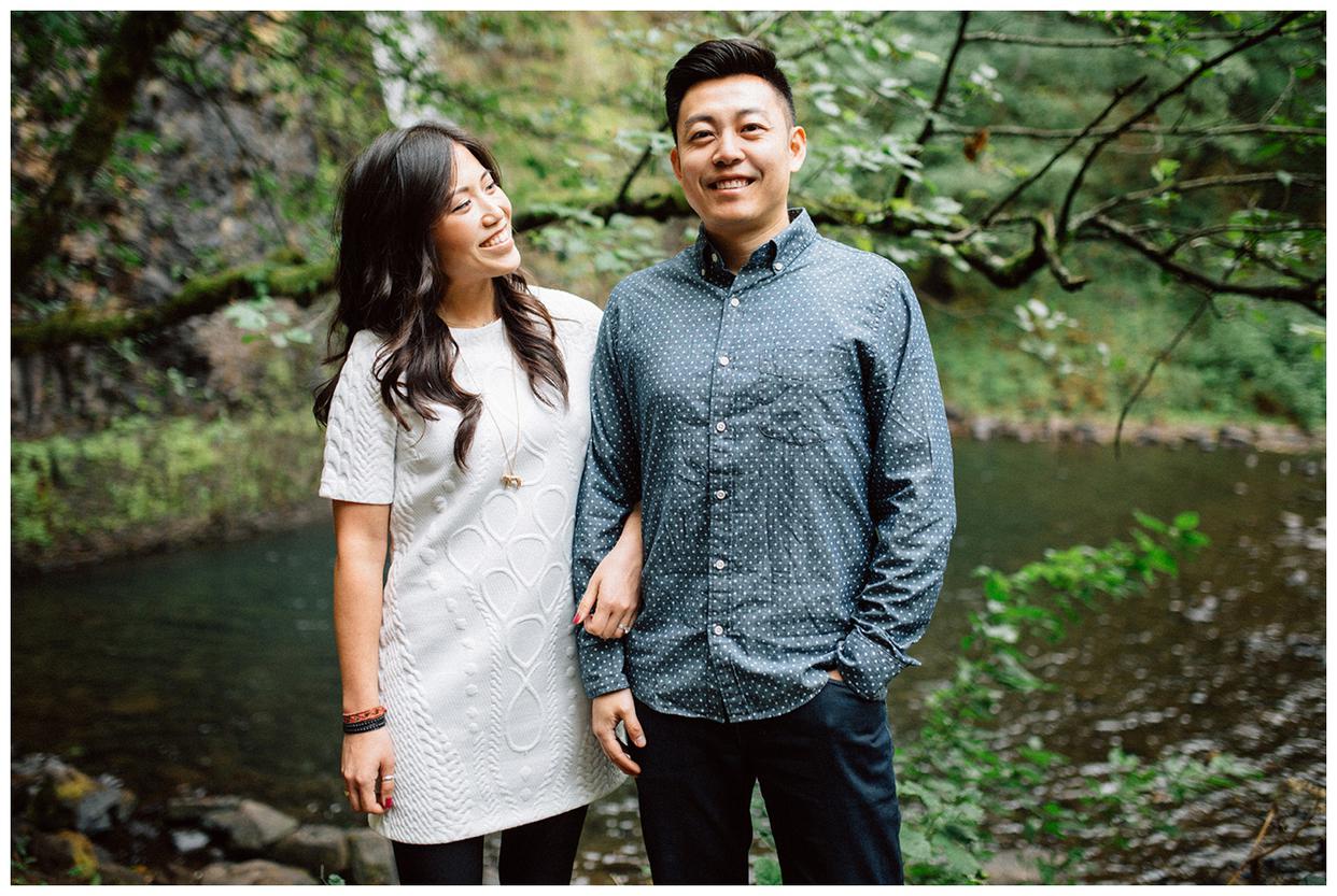 Angela and Zheng | Portland Couples Photos · Katy Weaver Photography
