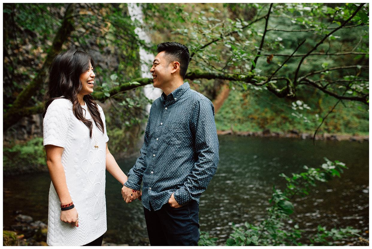 Angela and Zheng | Portland Couples Photos · Katy Weaver Photography