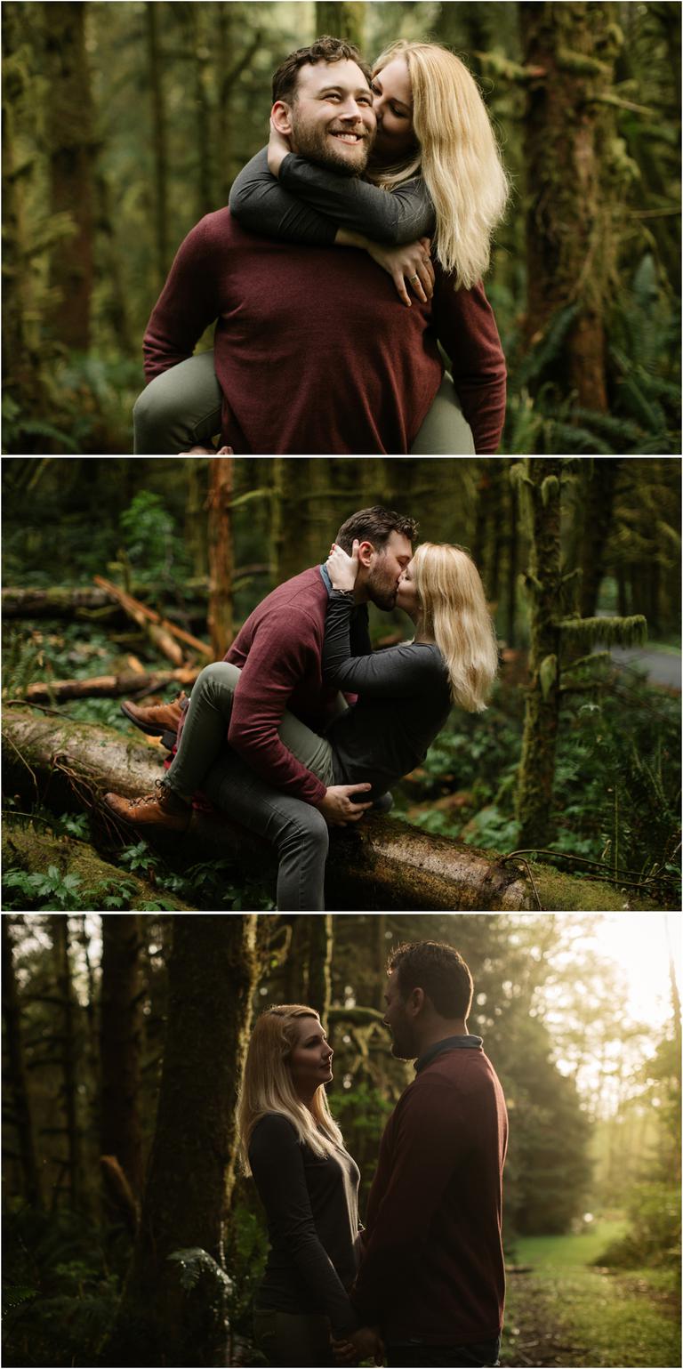 Cannon Beach Engagement Photos at Haystack Rock and Ecola State Park ...