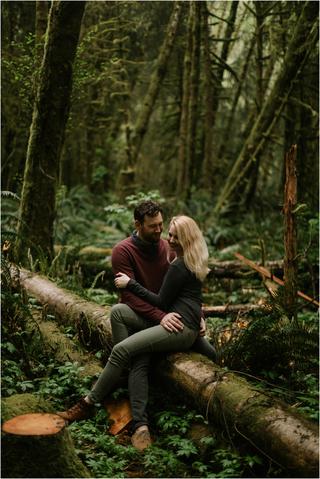 Cannon Beach Engagement Photos at Haystack Rock and Ecola State Park ...