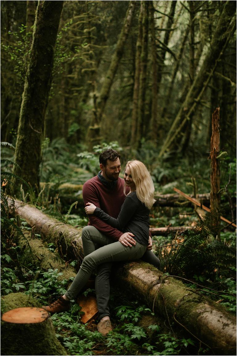 Cannon Beach Engagement Photos at Haystack Rock and Ecola State Park ...