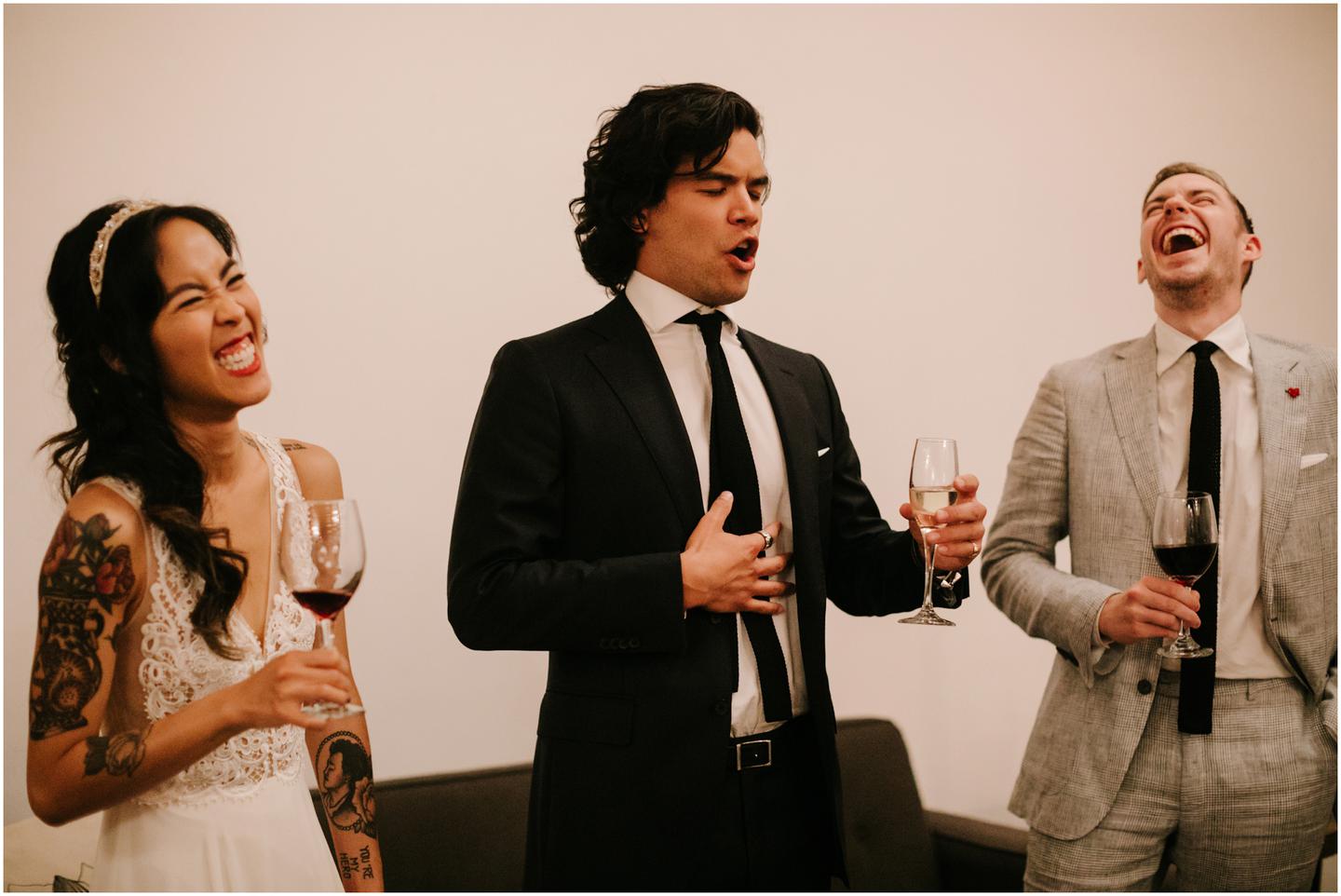 Wedding Toast Tips · Katy Weaver Photography